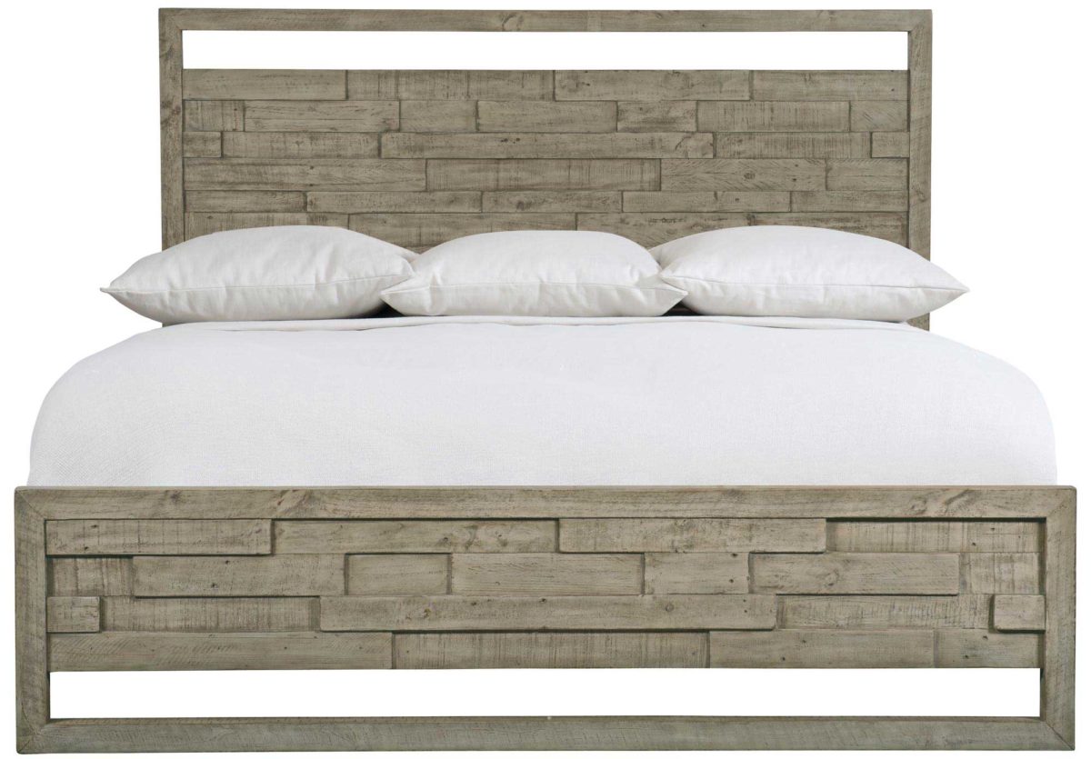 Linea Upholstered Panel Queen Bed | SR Interiors