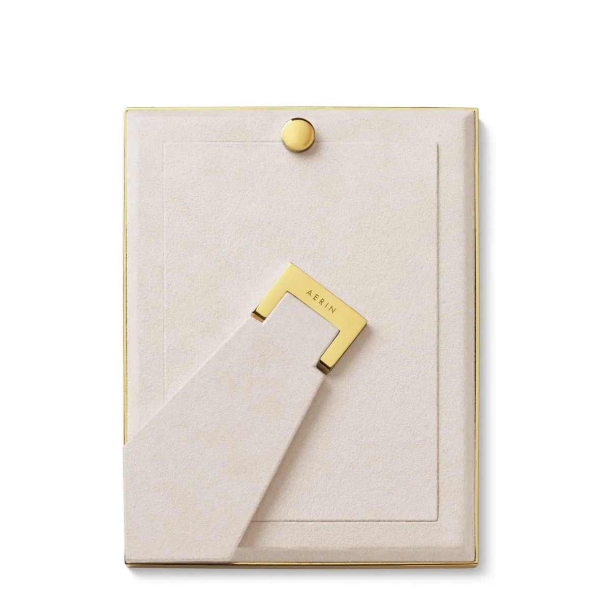 AERIN Classic Croc Leather 5x7 Frame | SR Interiors