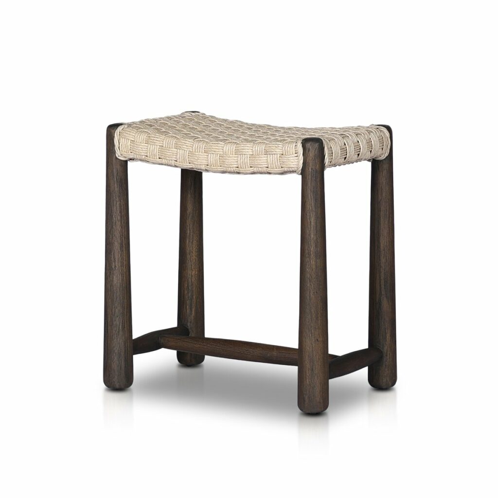 Savio Outdoor Accent Stool | SR Interiors